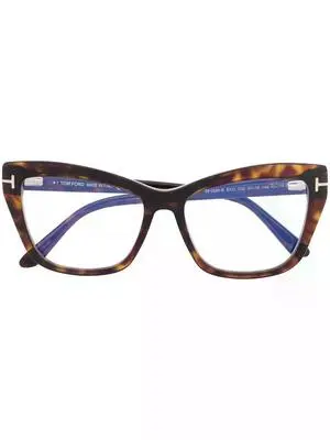 TOM FORD Cat-eye Glasses - Brown