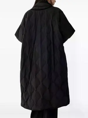 STUDIO TOMBOY Quilted Coat With Detachable Collar