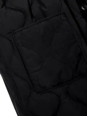 STUDIO TOMBOY Quilted Coat With Detachable Collar