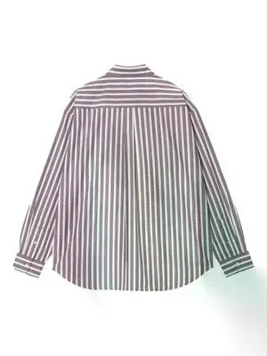 Carhartt Work In Progress Malden Striped-pattern Shirt - Purple
