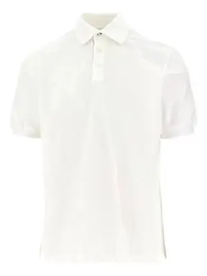 Brunello Cucinelli Short-sleeve Polo Shirt - White
