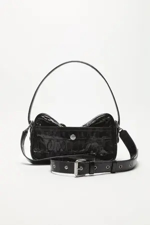 Acne Studios Embossed Shoulder Bags