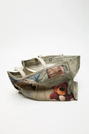 Acne Studios Printed Shopper Tote