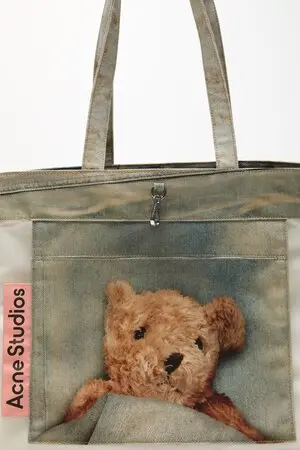 Acne Studios Printed Shopper Tote