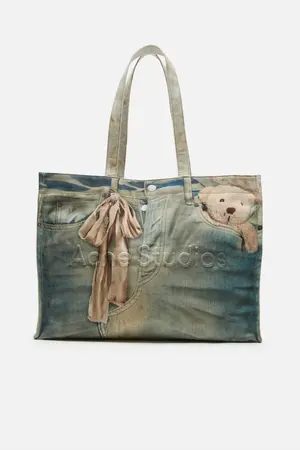 Acne Studios Printed Shopper Tote