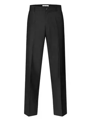 SAMSOE SAMSOE Straight-leg Wool Trousers