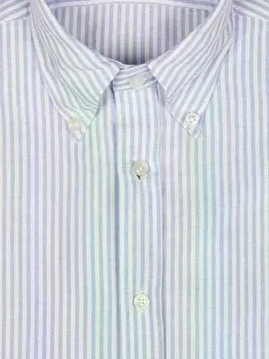 XACUS Buttoned Striped Shirt - White