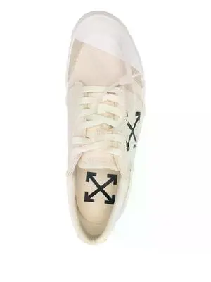 Off-White Stripe-print Sneakers - Neutrals