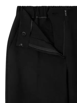 STUDIO TOMBOY Elasticated Waistband Trousers - Black