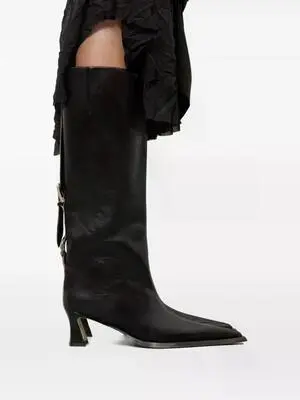 MIISTA 60mm Charlene Adjustable-belt Boots