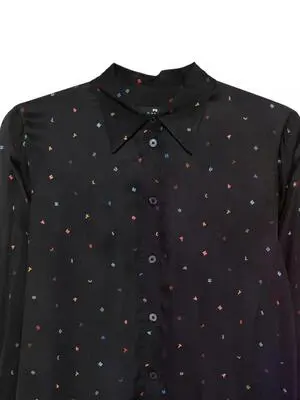 Paul Smith Printed Buttoned Top