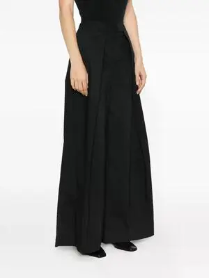 Karl Lagerfeld Pleated Wide Leg Trousers