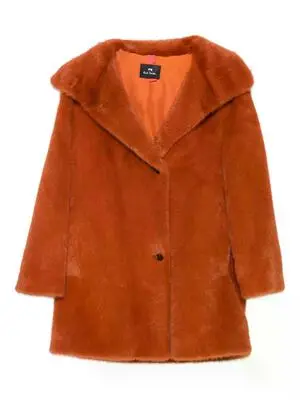 Paul Smith Faux Fur Single-button Coat