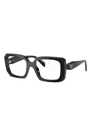 Prada Geometric Frame Eyeglasses