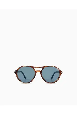 Giorgio Armani Round Sunglasses - Red