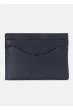 Vince Nappa Leather Cardholder - Black