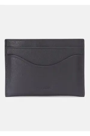Vince Nappa Leather Cardholder - Natural