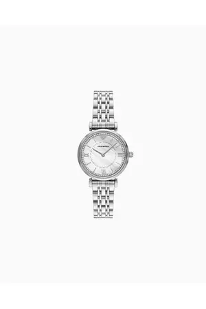 Emporio Armani Two-hand Stainless Steel Watch - Red