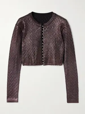 Rabanne Metallic Cardigans For Women