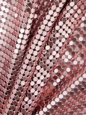 Rabanne Pleated Chainmail Blouse