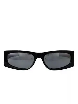 Saint Laurent Rectangle-frame Sunglasses - Black