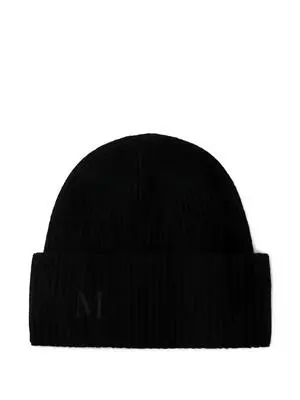 Max Mara Cashmere Beanie - Black