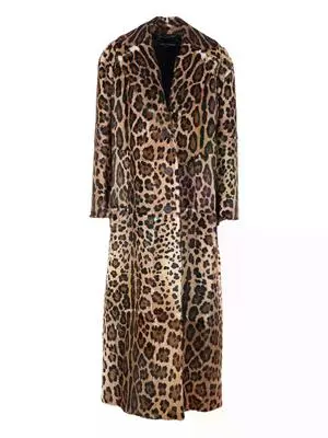 Dolce & Gabbana Animal Print Coats For Women