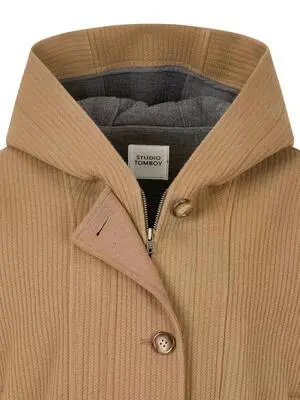 STUDIO TOMBOY Hooded Corduroy Jacket