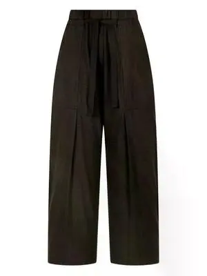 STUDIO TOMBOY Elasticated Waistband Palazzo Trousers