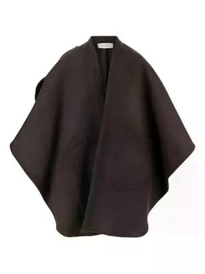 NICCOLO PASQUALETTI Ruffled-detailing Cape