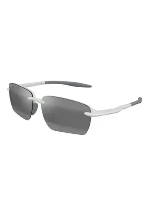Maui Jim Ho’okipa Ultra G Rectangle-frame Rimless Sunglasses - White
