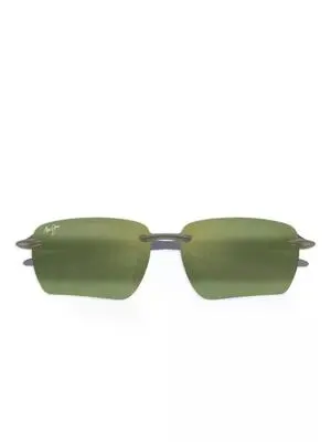 Maui Jim Ho’okipa Ultra Rectangle-frame Sunglasses - Grey