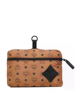 Mcm Aren Visetos Packable Shoulder Bag