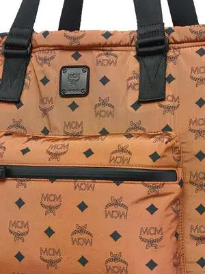 Mcm Aren Visetos Packable Shoulder Bag
