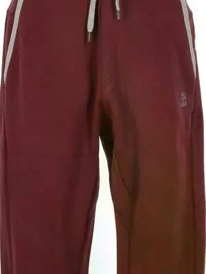 Brunello Cucinelli Drawstring Side-stripe Track Pants