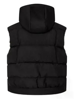 STUDIO TOMBOY Zip-up Gilet - Black