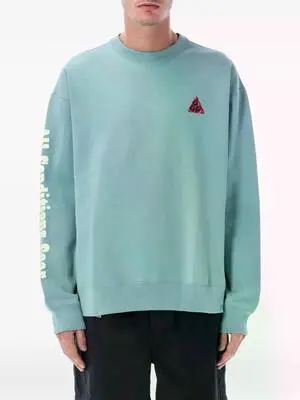 Nike Graphic Print Crew-neck Sweatshirt