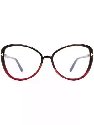 TOM FORD Cat-eye Glasses - Brown