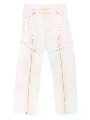 MARQUES' ALMEIDA Zip-detail Trousers - Pink