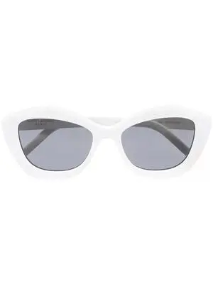 Saint Laurent Cat-eye Tinted Sunglasses - White