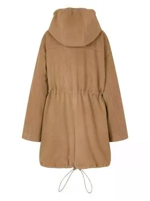 STUDIO TOMBOY Hooded Coat - Brown