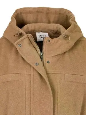 STUDIO TOMBOY Hooded Coat - Brown