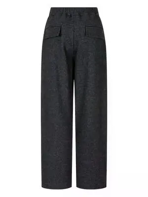 STUDIO TOMBOY Elasticated-waistband Wool Trousers