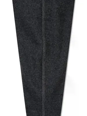 STUDIO TOMBOY Elasticated-waistband Wool Trousers