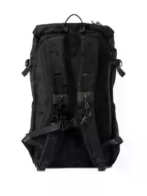 AND WANDER Triangle-jacquard Backpack