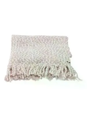 Fedeli Fringed Bubbly Scarf Neutrals