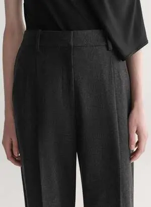 A.L.C. Winston Wool Cashmere Tailored Pant - Charcoal