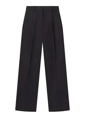 A.L.C. Winston Wool Cashmere Tailored Pant - Charcoal