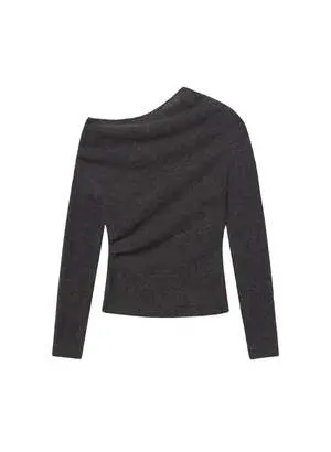 A.L.C. Freya Brushed Alpaca Sweater - Charcoal