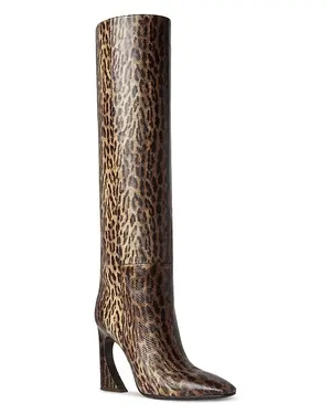Fendi Arco Printed Karung High Heel Boots